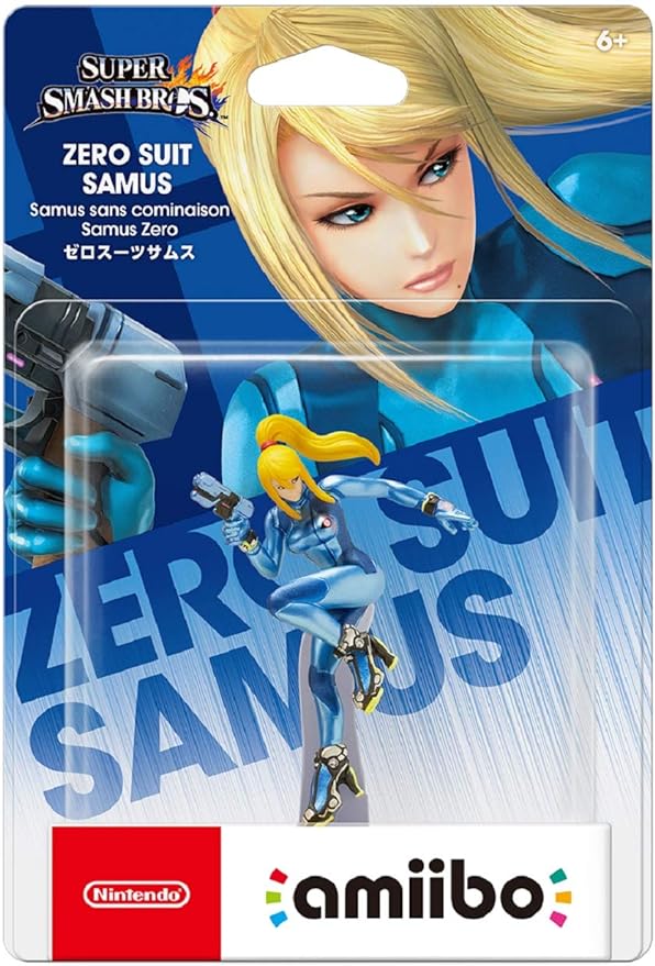 Zero Suit Samus Super Smash Bros Europe Import Microplay Ottawa