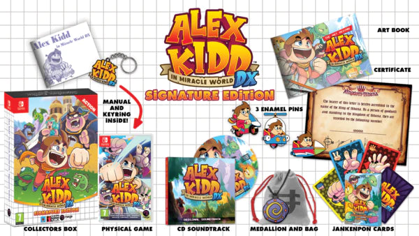 Alex Kidd in Miracle World DX (Signature Edition) [Switch] (Import ...